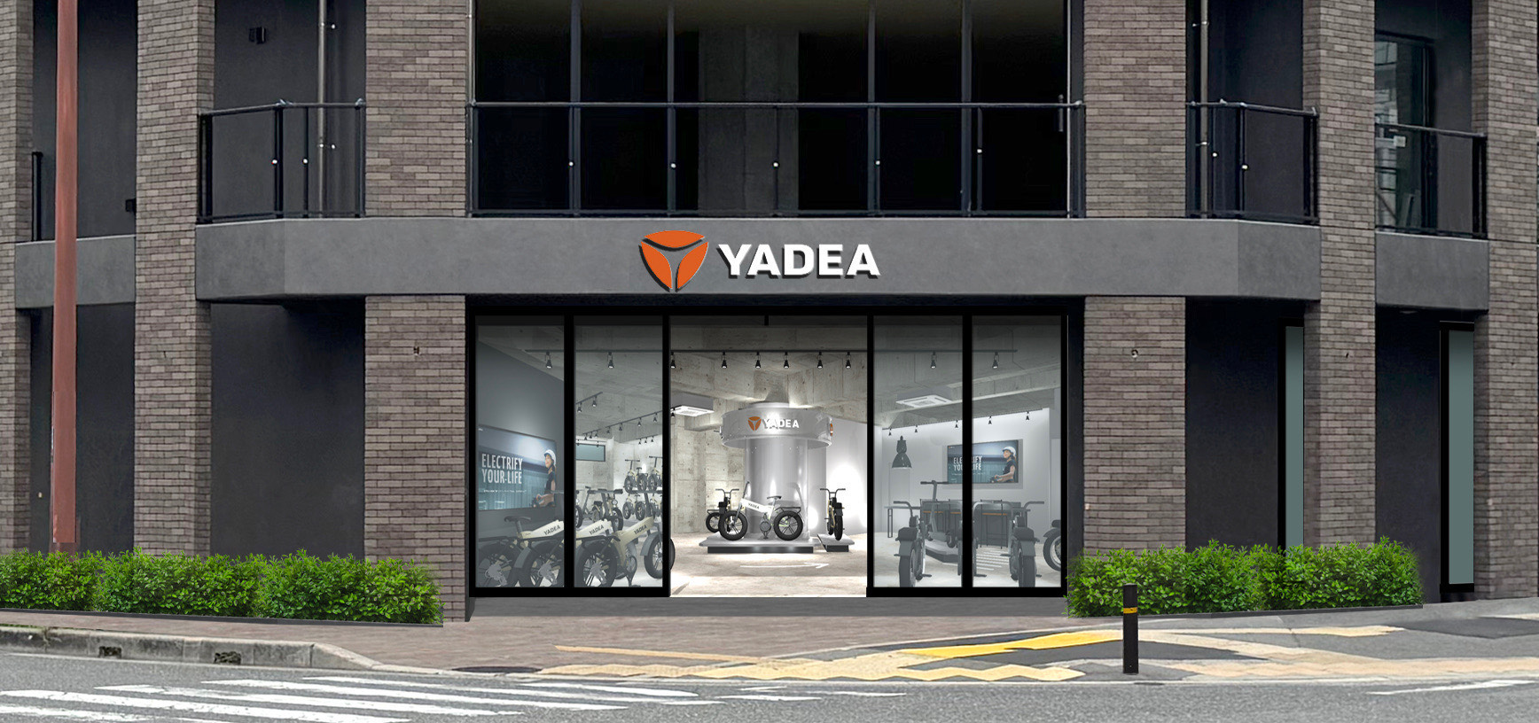 関西初の直営店舗「YADEA西宮北口」誕生 | 電動アシスト自転車・電動スクーターならYADEA(ヤディア)